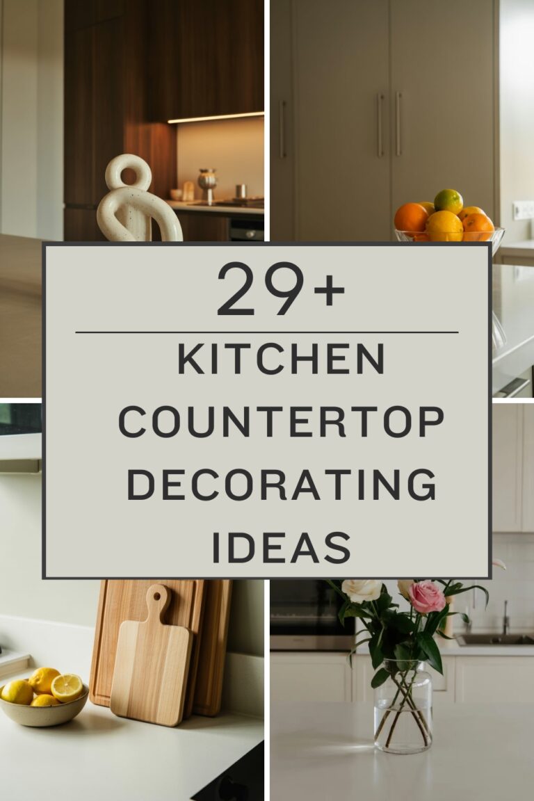29+ Kitchen Countertop Decorating Ideas: Simple, Stylish, and Tasteful ...