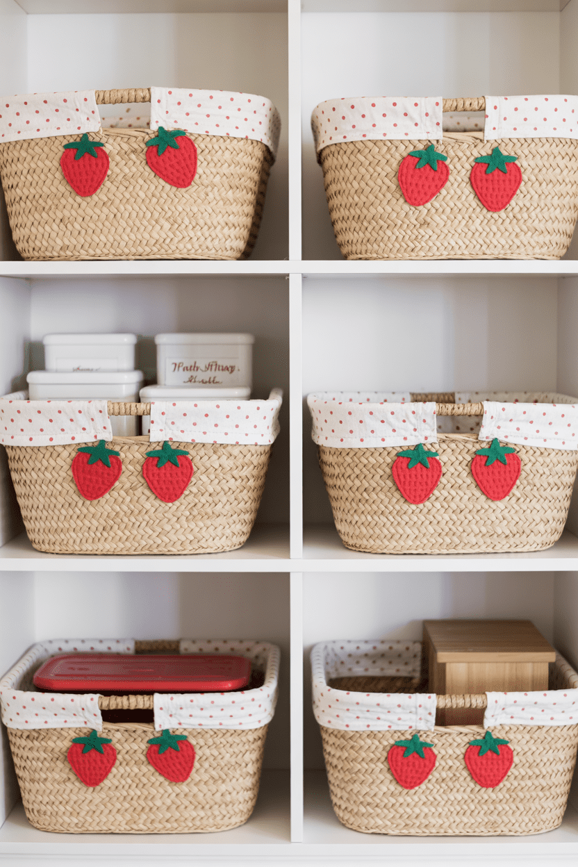18 Strawberry Kitchen Decor Ideas That Are Fresh, Fun & Totally Charming