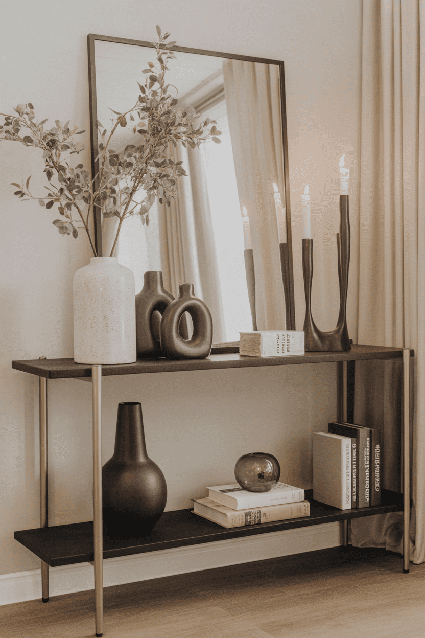 18 Console Table Decor Ideas That Instantly Elevate Your Space